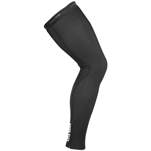 Castelli Nano Flex 3G Legwarmer for Men & Women | Road and Gravel Biking I Cycling - Black - Large