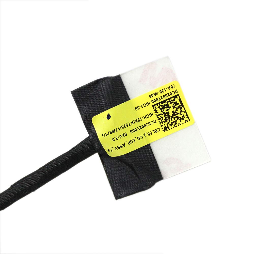 Zahara Touch LCD Video Cable NO Touch 40pin Replacement for HP 15-BS 15T-BS 15Z-BW 15-BW 250 G6 255 G6 15-BR Series 15-BS000 15-BS100 DC02002Y000 924932-001 4K 809612-013