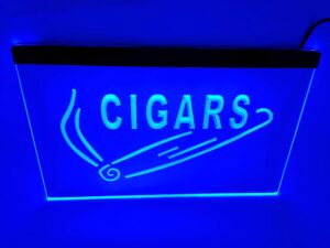 cigars lover room décor beer bar led neon sign