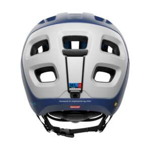 POC Tectal Race Spin Helmet Lead Blue/Hydrogen White Matte, XL/XXL