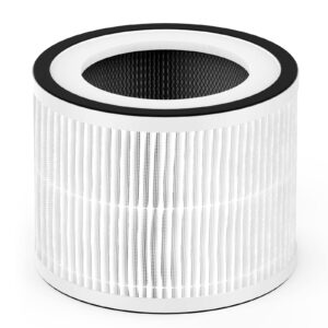 mooka official certified replacement hepa filter for mooka allo, afloia fillo air purifier, hepa replacement filter