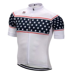 jpojpo usa cycling jersey men short sleeve biking bike shirts summer american bicycle tops with 3 pockets,reflective