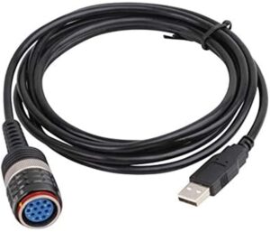 pangolin 88890305 scanner cable automotive usb cable for volvo vocom 88890300 vocomii 88894000 diagnostic adapter tool excavator spare parts black