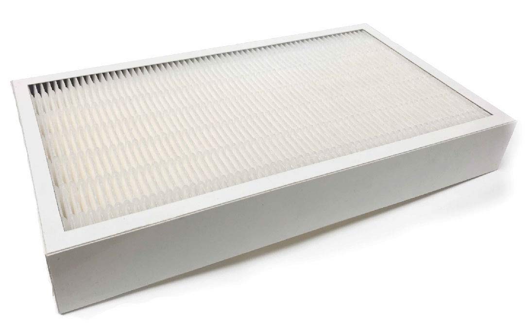 Nispira HEPA Replacement Filter Compatible with Filtrete F1 Air Purifier C01 T02 FAP-C01-F1, FAP-T02-F1, FAP-C01BA-G1, FAP-T02WA-G1. Compared to Part FAPF-F1-A F1. 2 Packs