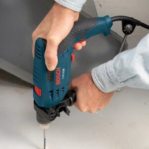 Bosch 1191VSRK-RT 1/2-Inch 7-Amp Corded Variable-Speed Hammer Drill w/Case (Renewed)