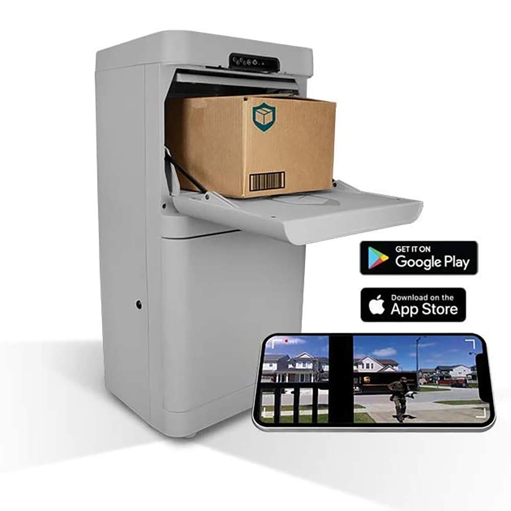 Danby DPG37G Parcel Guard Smart Mailbox - Motion-Activated Camera & Tamper Alarm, Anti-Theft Drop Slot |Wi-Fi & Smart App Enabled |Protects Parcels from Porch Pirates & Weather Damage