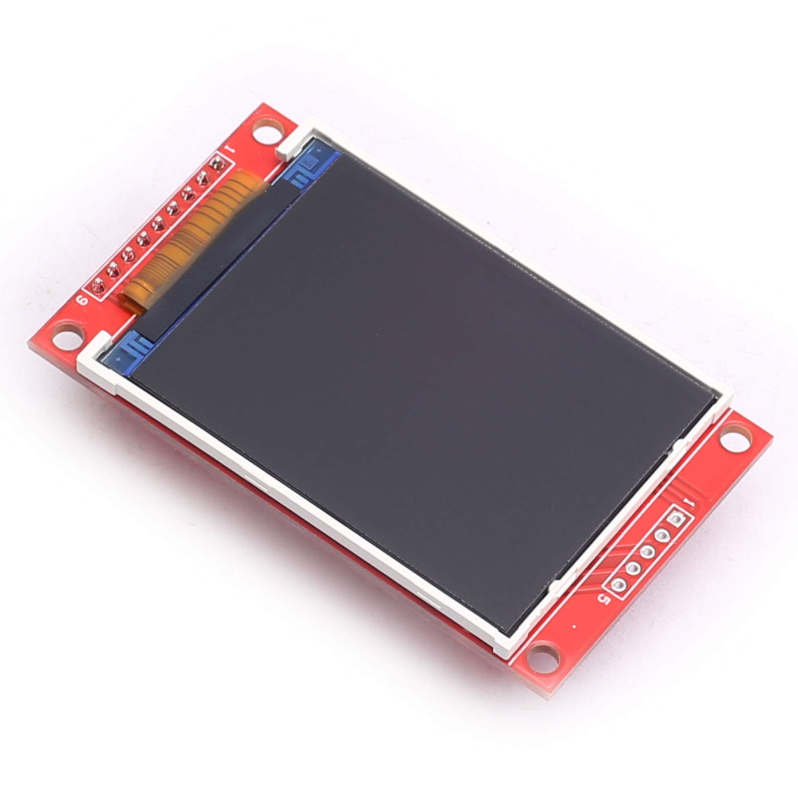 DEVMO 2.2 Inch ILI9341 SPI TFT LCD Display 240x320 ILI9341 LCD Screen with SD Card Slot Compatible with Ar-duino Raspberry Pi 51/AVR/STM32/ARM/PIC