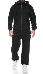 coofandy sweatsuits sets for men full zip hoodie jacket men jogging pants casual tracksuit athletic sweatsuit