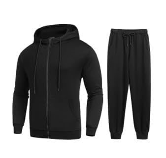 COOFANDY Sweatsuits Sets for Men Full Zip Hoodie Jacket Men Jogging Pants Casual Tracksuit Athletic Sweatsuit