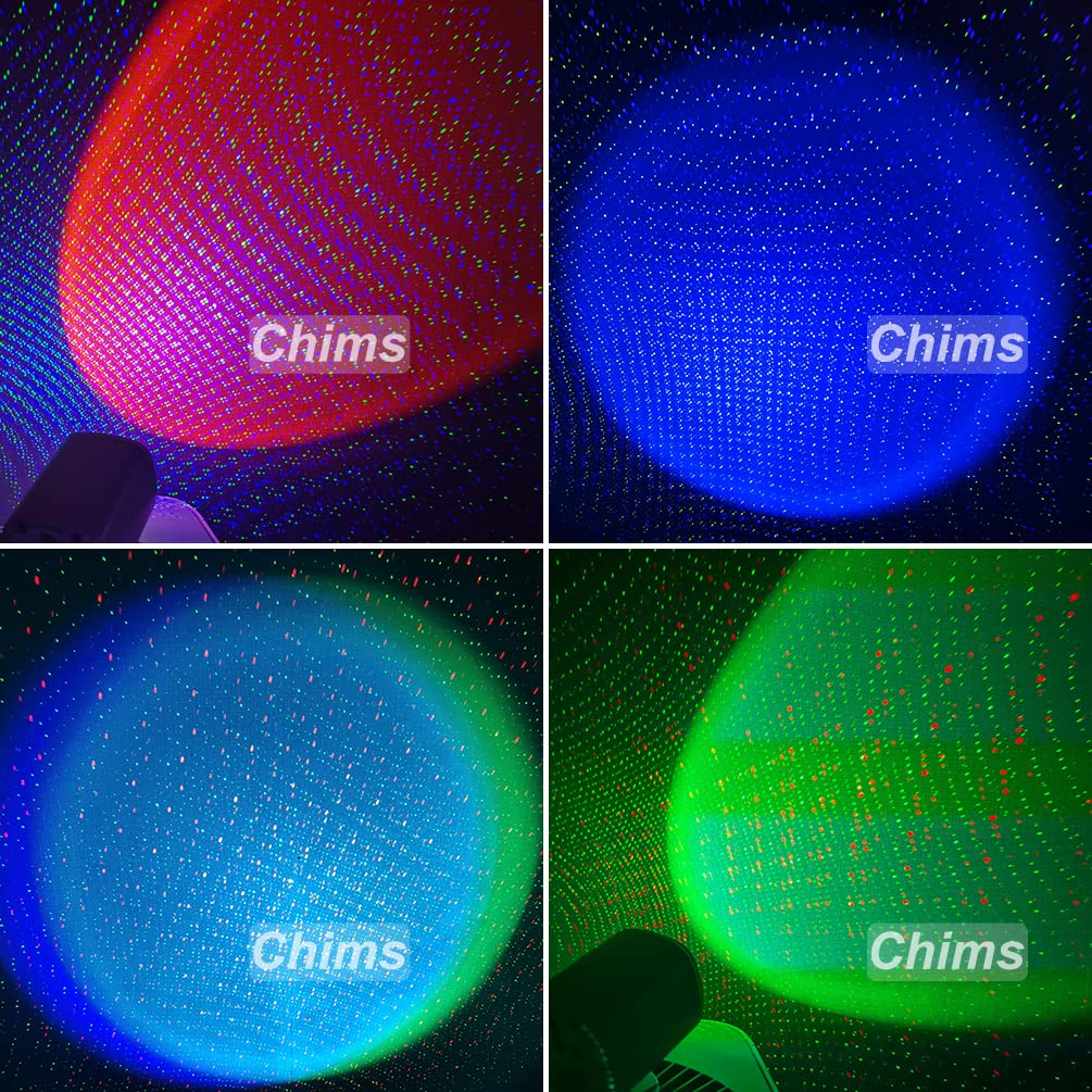 Mini Party Lights, Chims RGB Starry Sky with Sunset Light Show DJ Party Home Disco Light Portable Music Activated Stage Light for Christmas Thanksgiving Holiday Party Disco Birthday Xmas Gift