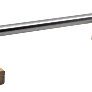 Teak Tuning Round Fingerboard Rail - Standard Edition - Silver Colorway - 10" Long, 1.75" Tall - Prolific Series