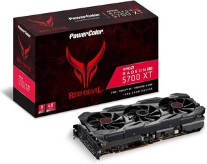 powercolor red devil amd radeon rx 5700 xt 8gb axrx 5700xt 8gbd6-3dhe/oc