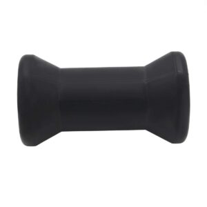 uanofcn 4" boat trailer bow stop roller 1/2" hole size non marking rubber