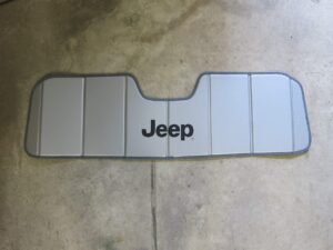 mopar jeep wrangler jl & gladiator interior windshield sun visor oem