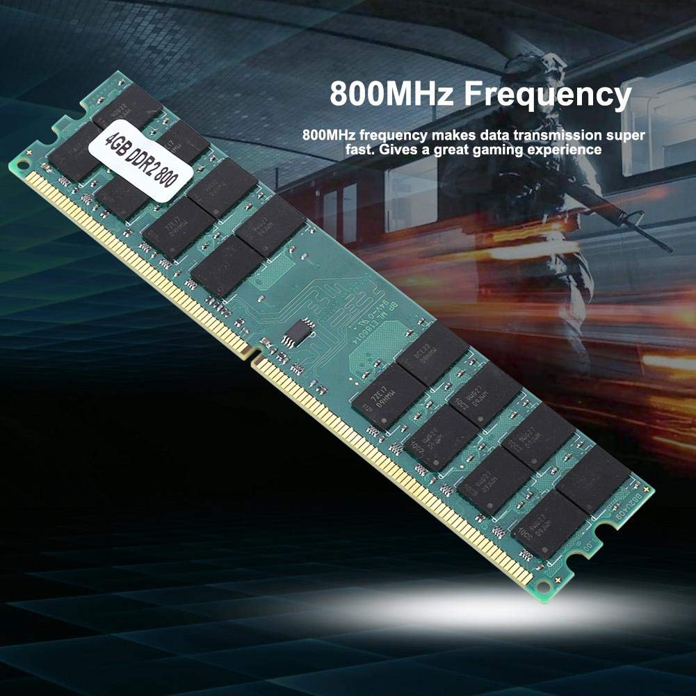 High Performance Memory Module for RAM for AMD (4GB, DDR2,800MHz, 240PIN, PC2-6400), Compatible with Your Smart Computer