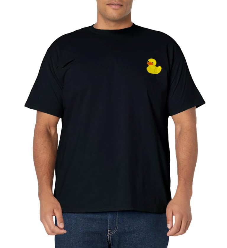 Cute & Simple Little Yellow Rubber Ducky Duck Graphic Print T-Shirt