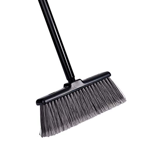 Fuller Brush Kitchen Broom - Long Handle with Wide Sweeper Broom - Helps Clean Hard-to-Reach Areas Perfect for Small Particles, Crumbs, Sand, Dust and More Ideal for Home Use