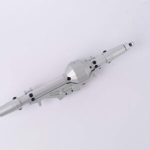 RZXYL Aluminum Front and Rear Axle for 1/10 Axial Wraith 90018 90048 90053 90018 90020 90045 90056 RR10 RC Model Crawler Car (Silver)