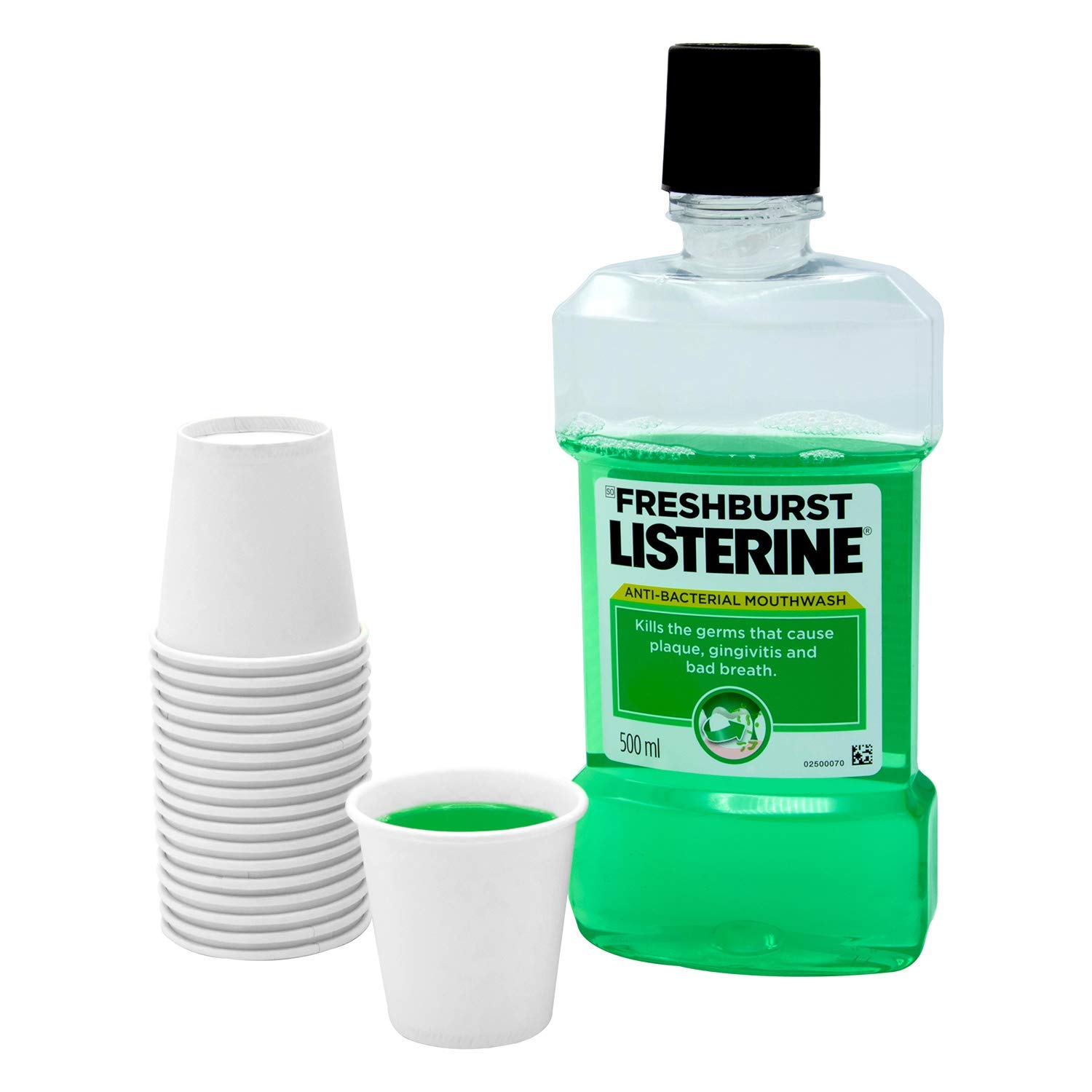 GUSTO [3 oz. - 300 Count White Paper Cups, Small Disposable Bathroom, Espresso, Mouthwash Cups (Formerly Comfy Package)