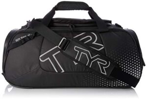 tyr elite team gym duffle, black, na