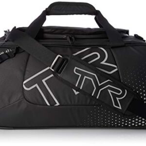 TYR Elite Team Gym Duffle, Black, NA