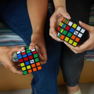 Rubik's Solve The Cube Bundle 4 Pack, Original Rubik's Products, Toy for Kids Ages 8 and Up