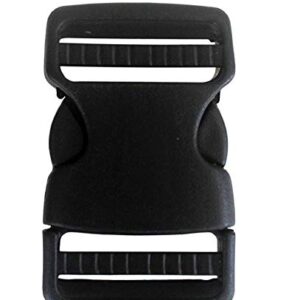 Black 1" Buckle Clip Safety Replacement Part for Bumbo Multi Seat Booster Seats