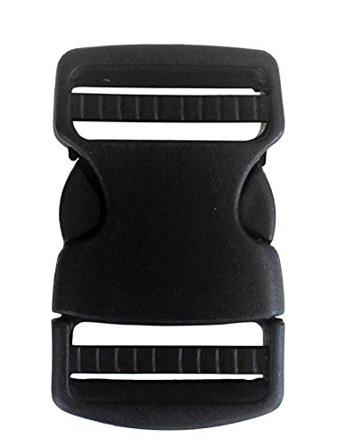 Black 1" Buckle Clip Safety Replacement Part for Bumbo Multi Seat Booster Seats