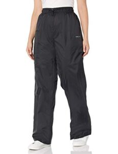 arctix women's river rain pant, black, 2x tall