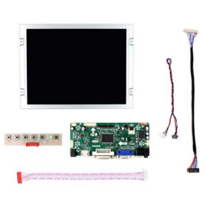 VSDISPLAY 8.4" 800X600 LCD Screen AA084SC01 high Brightness Panel with HD-MI VGA DVI LCD Controller Board M.NT68676 and cabels