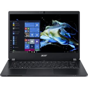 acer travelmate p6 thin & light business laptop, 14" fhd ips, intel core i5-8265u, 8gb ddr4, 256gb ssd, 20 hrs battery, win 10 pro, tpm 2.0, mil-spec, fingerprint reader, tmp614-51-54mk