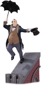 batman rogue gallery the penguin multi-part statue, multicolor