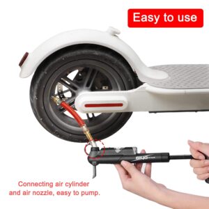 TOMALL Pump Extension Hose Extended Air Inflator Tube Inflatable Mouth Hose Pump Soft Tube for M365 Electric Scooter