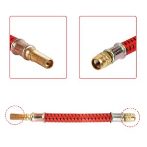 TOMALL Pump Extension Hose Extended Air Inflator Tube Inflatable Mouth Hose Pump Soft Tube for M365 Electric Scooter