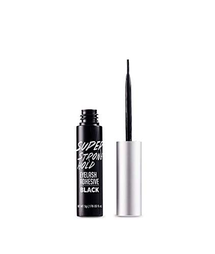 i-Envy by KISS Super Strong Hold Eyelash Adhesive, Waterproof Long-Lasting Strip Lash Glue, Natural-Looking Allergy & Latex Free with Brush Applicator (Clear & Black, Combo Pack)