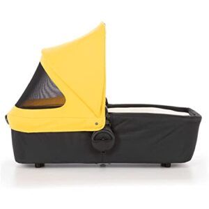 Diono Excurze Carrycot for Newborn Baby, Stroller Bassinet for Baby, Breathable Mattress for Comfortable Sleeping, Suitable from Birth, Yellow Sulphur