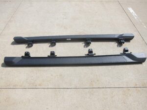 mopar jeep gladiator all black running board kit new oem