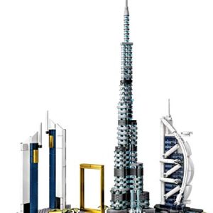 LEGO Architecture Skylines: Dubai 21052 Building Kit, Collectible Architecture Building Set for Adults (740 Pieces)