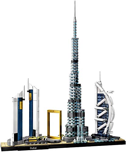 LEGO Architecture Skylines: Dubai 21052 Building Kit, Collectible Architecture Building Set for Adults (740 Pieces)