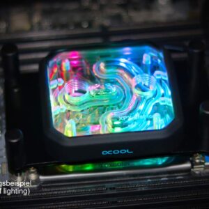 Alphacool 12942 Aurora XPX Digital RGB Frame - Black Modding Flexlights