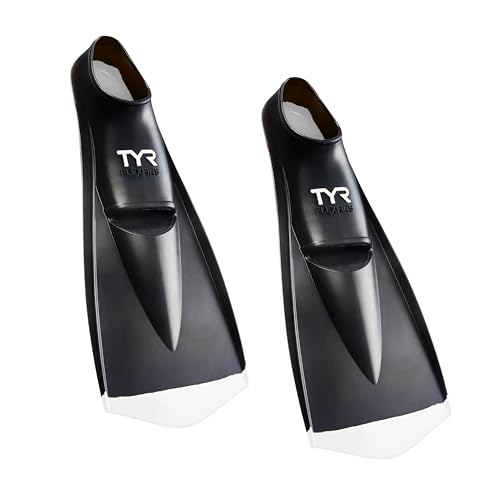 TYR Flex Fins 2.0, Black/White, Large