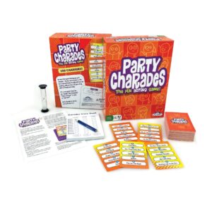 Party Charades - Outset Media, The Fun Acting Party Game, Team-vs-Team, Family Game Night, Ages 10+, 2+ Teams