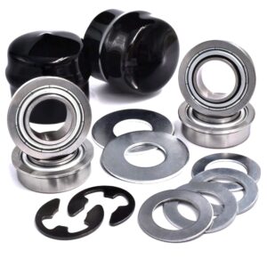 hd switch - 9040h bushing to bearing conversion kit w/ (4) 532009040 bearings (2) 532188967 (4) 532121749 (2) 812000029 replaces craftsman, sears, husqvarna, poulan, ayp, weedeater