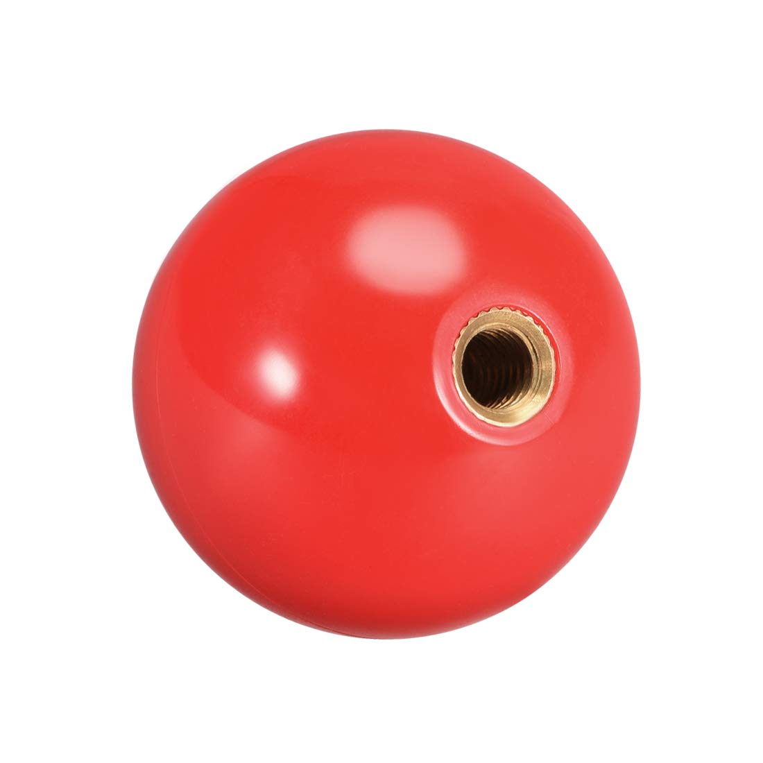 uxcell Joystick Ball Top Handle Rocker Round Head Arcade Game DIY Parts Replacement Red