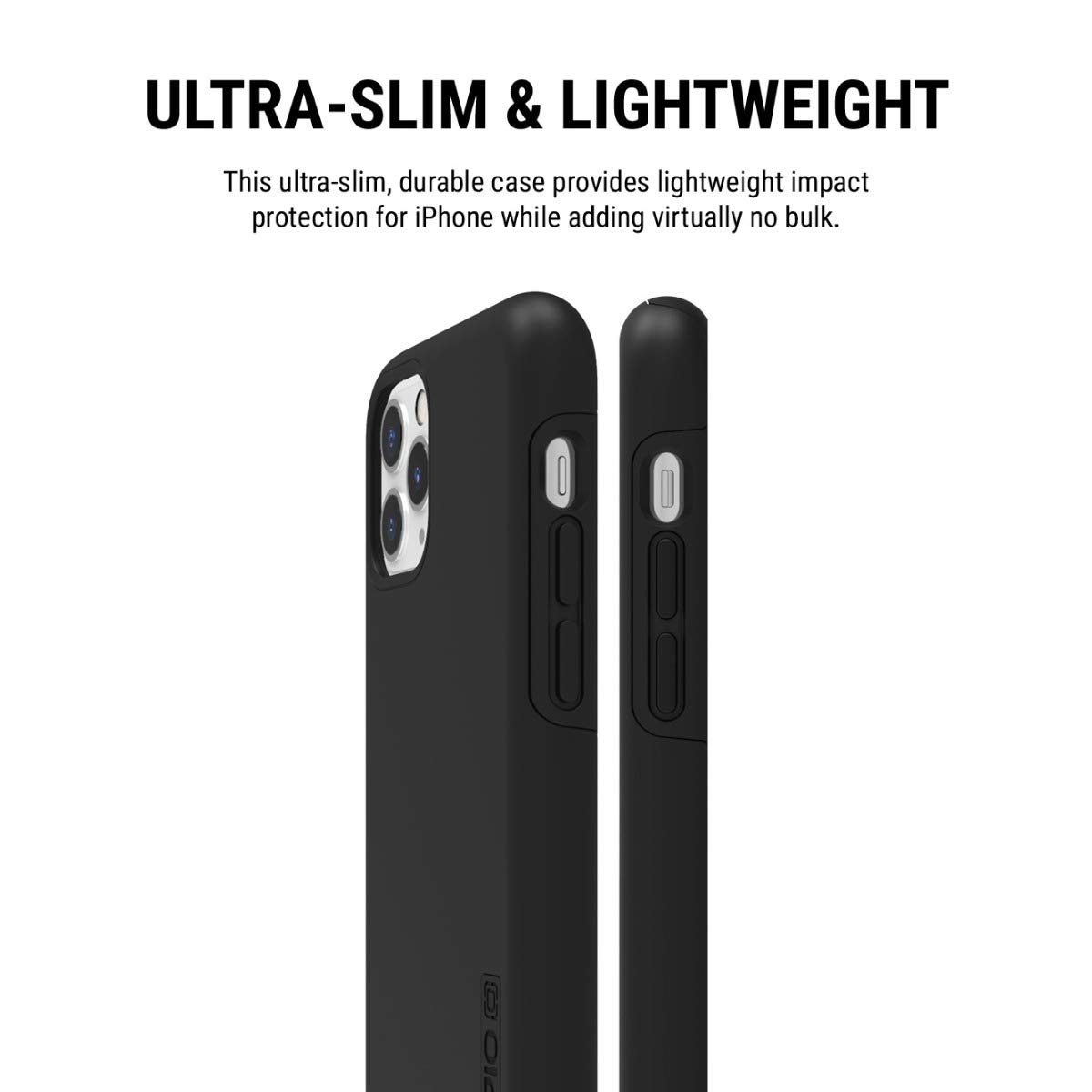 Incipio DualPro Dual Layer Case for Apple iPhone 11 Pro with Flexible Shock-Absorbing Drop-Protection - Black