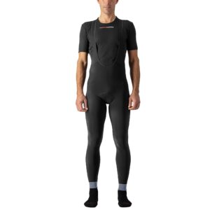 castelli men's tutto nano bibtight for road and gravel biking i cycling - black - large