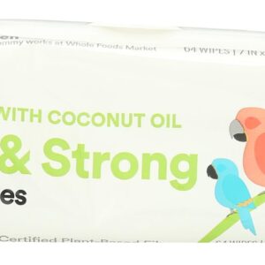 365 by Whole Foods Market, Coconut Baby Wipes, 64 Count