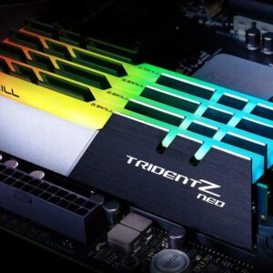 G.SKILL Trident Z Neo Series (Intel XMP) DDR4 RAM 16GB (2x8GB) 3600MT/s CL18-22-22-42 1.35V Desktop Computer Memory UDIMM (F4-3600C18D-16GTZN)