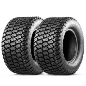 maxauto 16x7.50-8 16x7.5x8 turf saver lawn mower tire 4ply, set of 2