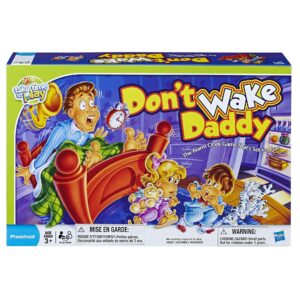 hasbro gaming don't wake daddy preschool board game for kids ages 3 and up (amazon exclusive)